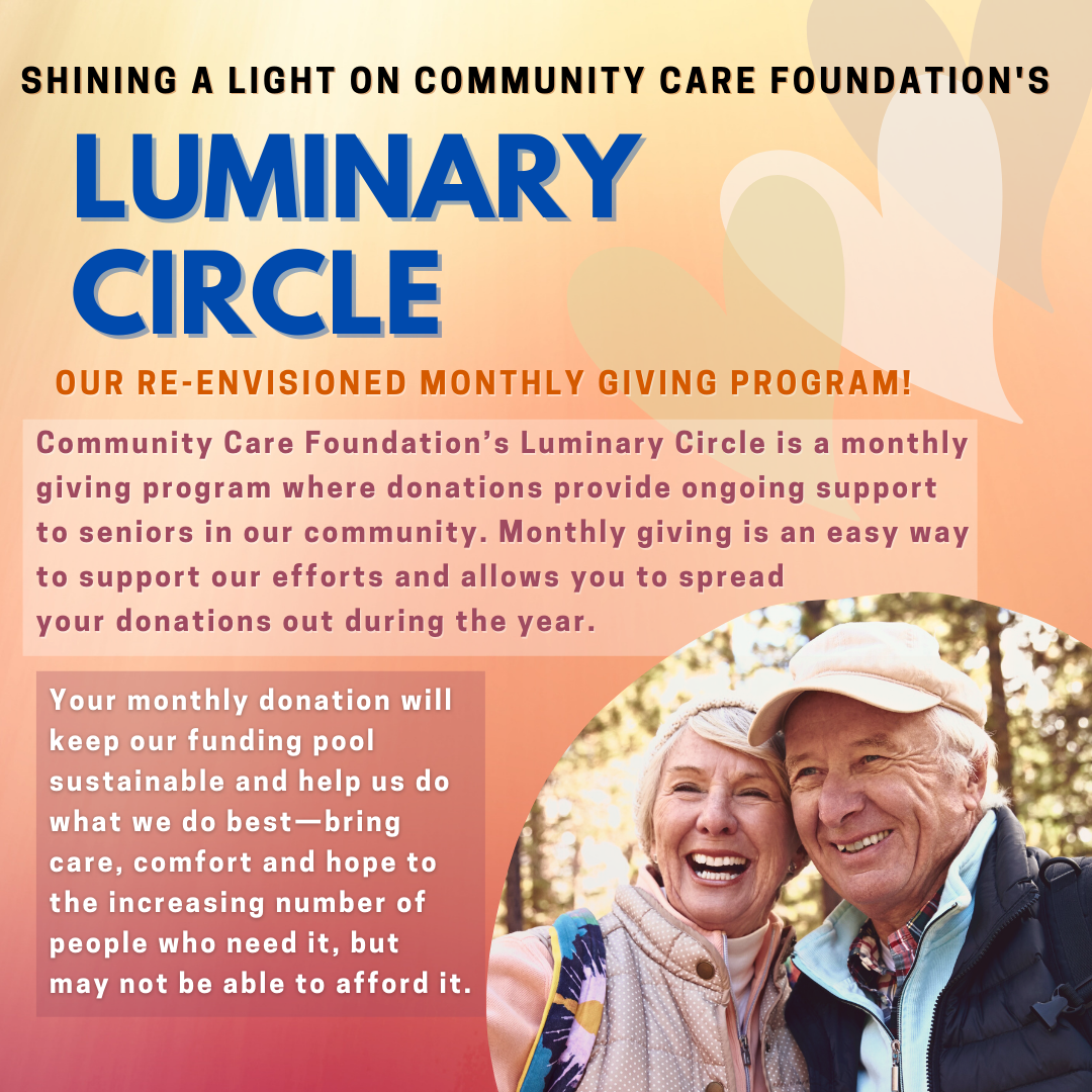 Monthly Giving - Community Care City of Kawartha Lakes