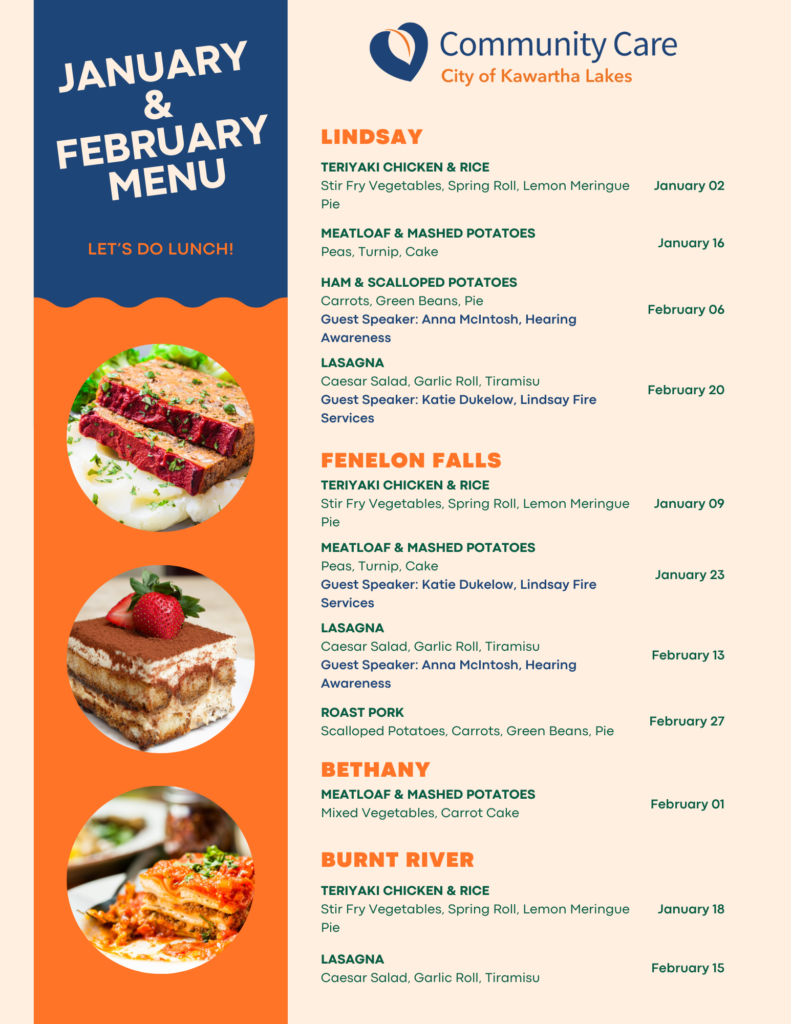 Community Dining - Community Care City of Kawartha Lakes