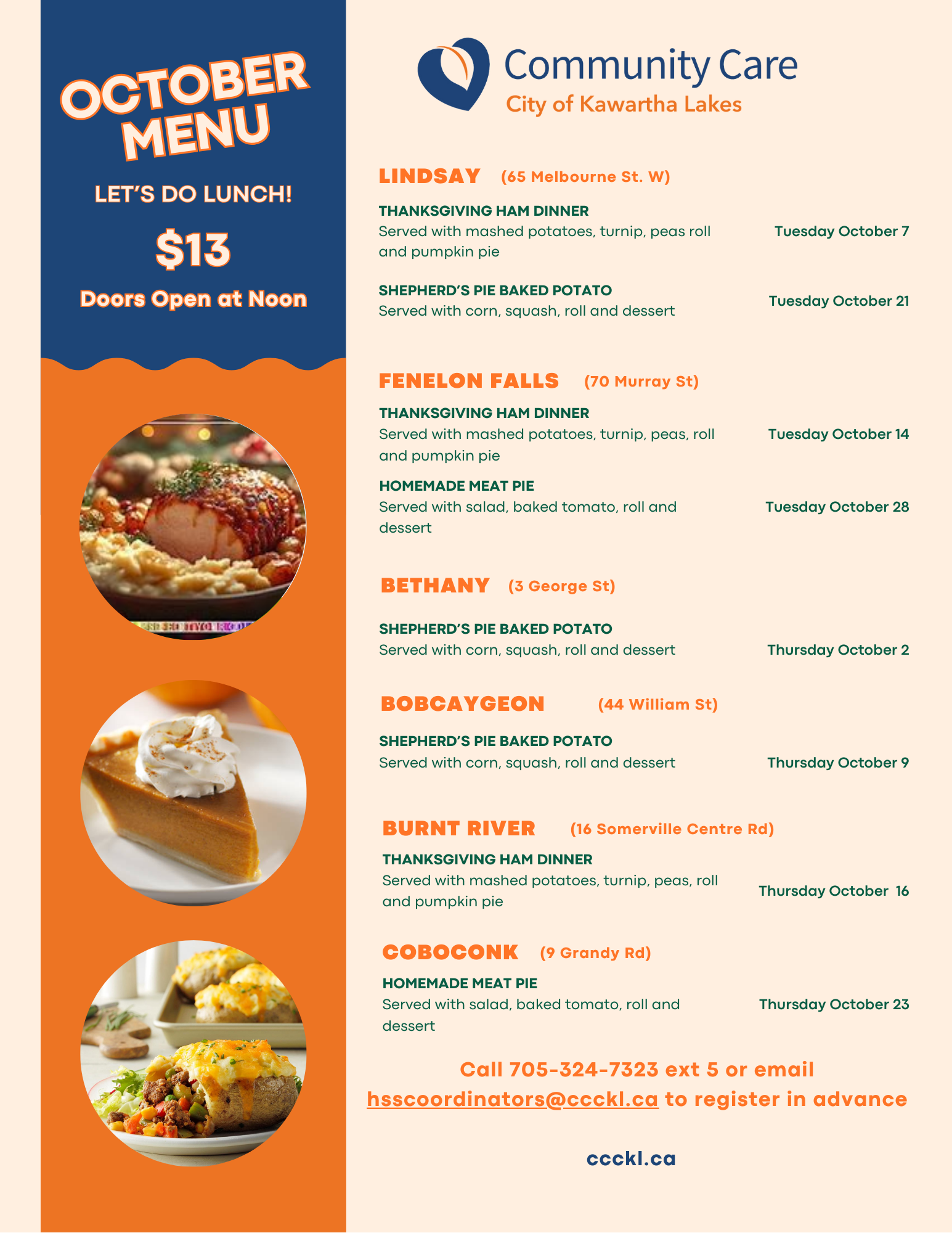 Diners Club - Community Care City of Kawartha Lakes